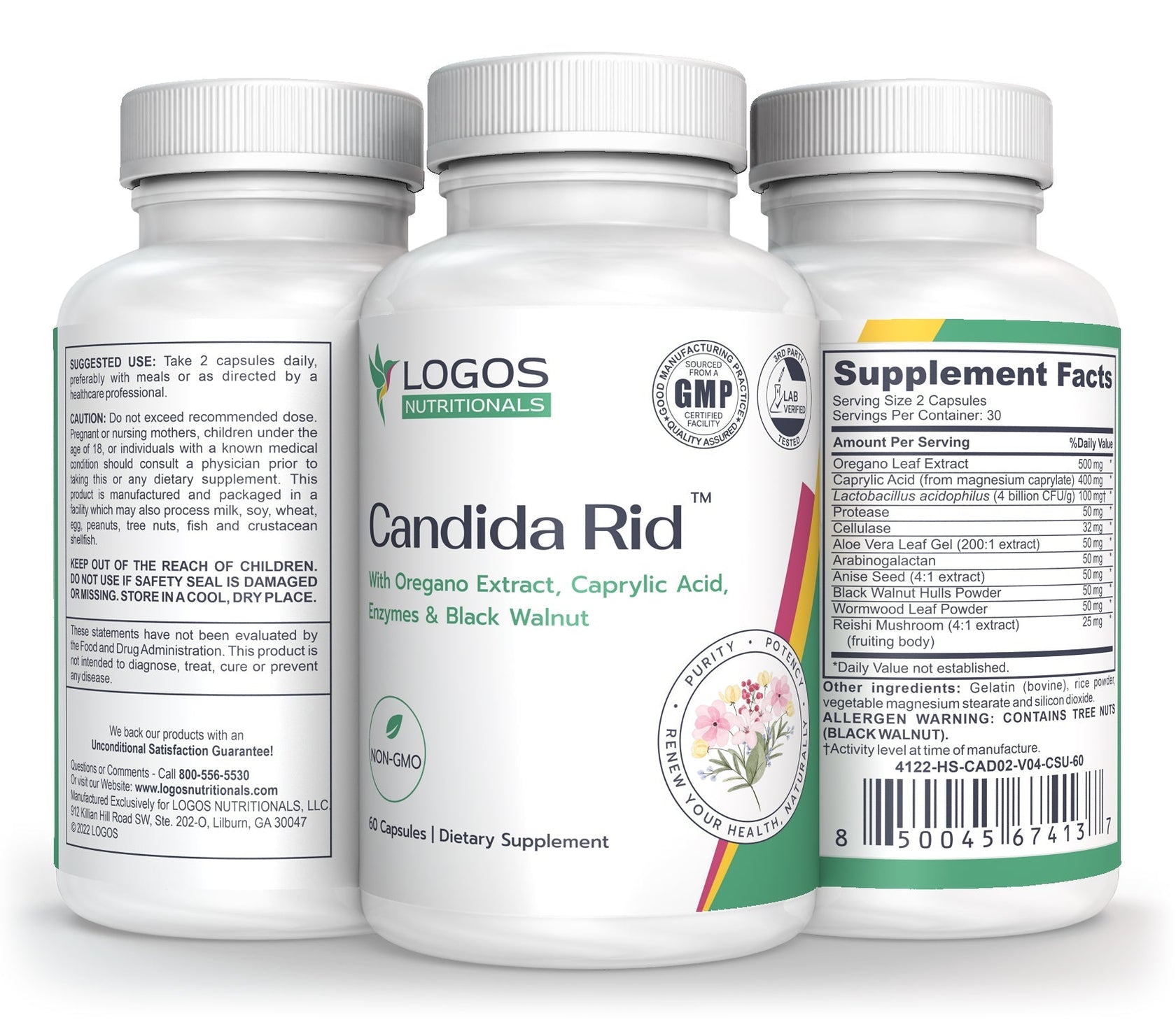 Candida Cleanse Protocol | Effective Fungus Flush | Logos Nutritionals